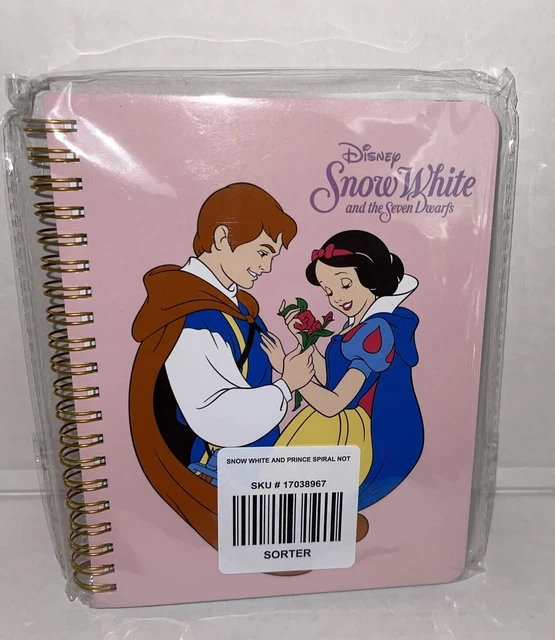DISNEY'S SNOW WHITE and the Seven Dwarfs Journal Notebook, NEW In Pack ...