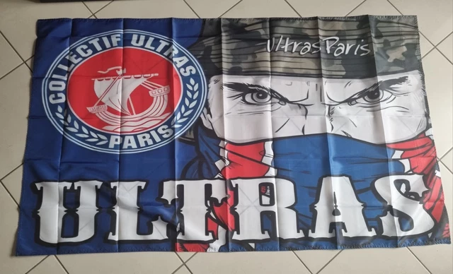 DRAPEAU ULTRAS PARIS PSG Collectif Ultras Paris Neuf 90 cm X 150 Cm EUR ...