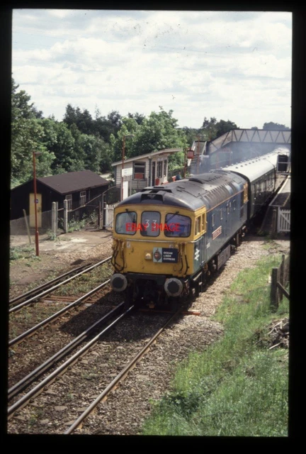 ORIGINAL 35MM SLIDE CLASS 33 LOCO AT EARLEY STATION OCEAN LINER EXPRESS ...