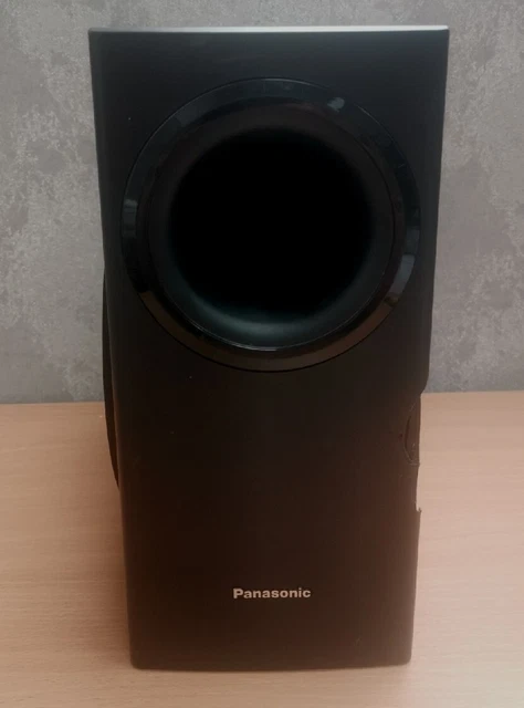 VINTAGE PANASONIC HOME Theater Subwoofer - Black (SB-HW480) *See ...