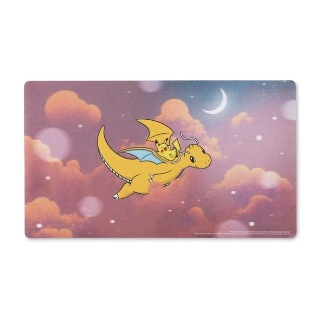 PIKACHU DREAMY DRAGONITE Playmat Pokemon Card TCG Scarlet Violet ...