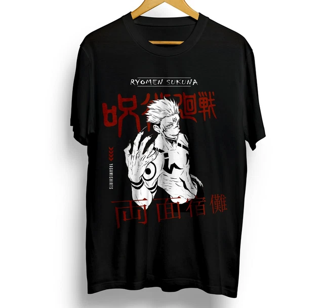 JUJUTSU KAISEN T Shirt Ryomen Sukuna Satoru Gojo Megumi Fushiguro Tee XS-5XL EUR 17,47 - PicClick DE
