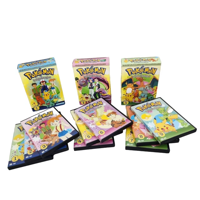POKÉMON INDIGO LEAGUE Complete DVD Series Box Sets (Season 1 Episodes 1 ...