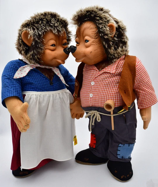 ALTE STEIFF MICKI und Mecki Figuren 50 cm - Diehl Film - Art. 350801 ...