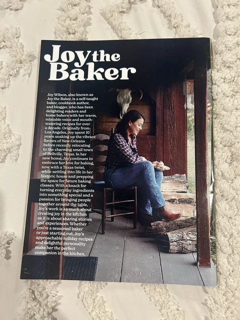 JOY THE BAKER magazine edible gifts stocking stuffers January 2025 £10. ...