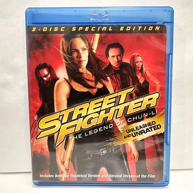 STREET FIGHTER: THE Legend of Chun-Li / Round One: Fight! (Blu-ray/DVD ...