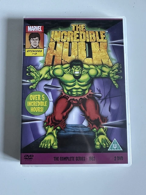 THE INCREDIBLE HULK 1982 Complete Animated Series DVD RARE!! £49.99 ...