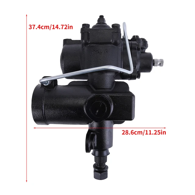 NEW UPGRADE DESIGN RHD Power Steering Box For Land Rover Defender ...