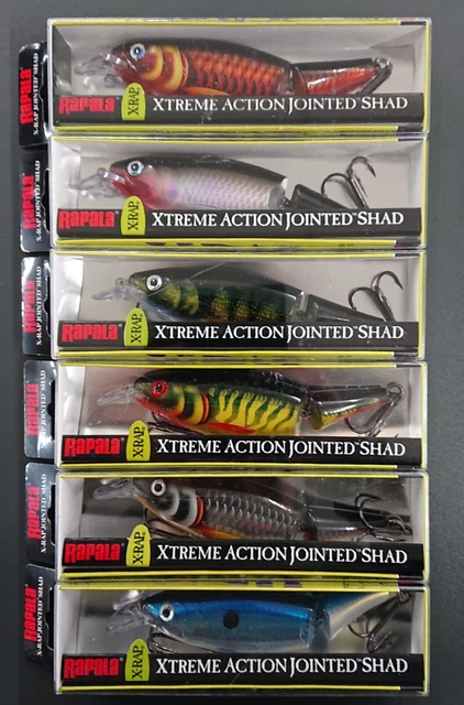 RAPALA X-RAP JOINTED Shad XJS13 13cm 46g Live Perch Blue Hot Pike ...