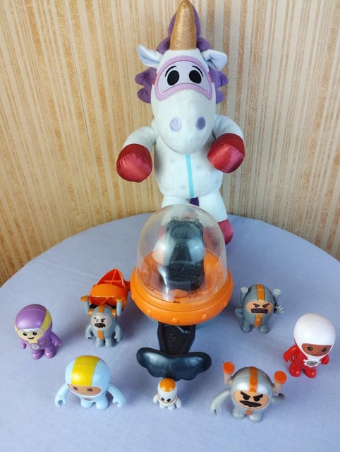 FISHER-PRICE MATTEL GO Jetters Ubercorn Singing Plush Vehicle Figure ...