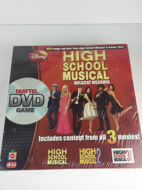 DISNEY HIGH SCHOOL Musical Wildcat Megamix DVD Game NIB £16.76 ...