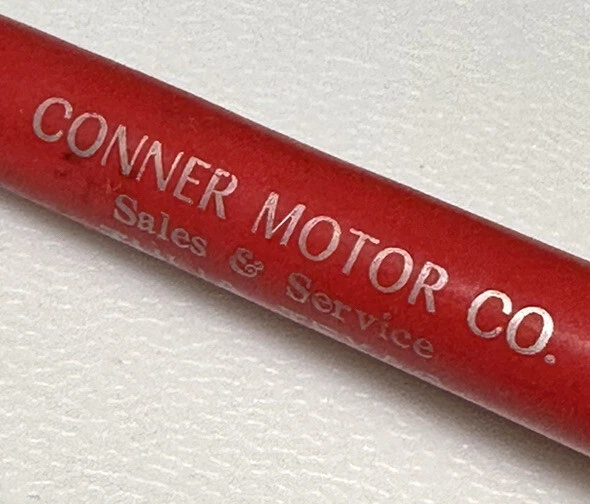 VINTAGE TULIA TEXAS Conner Motor Company Auto Car Dealership Dealer ...