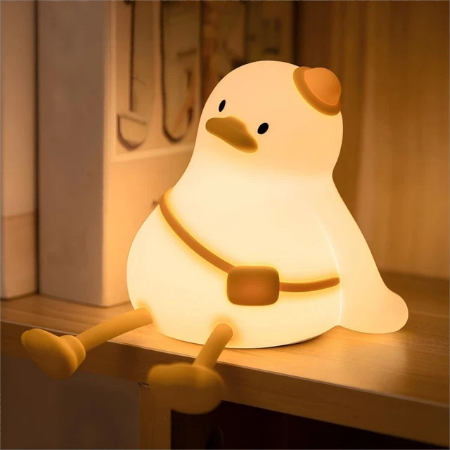 DUCK NIGHT LIGHT for Kids,Cute baby Night Lamp,Cool Stuff,Soft ...