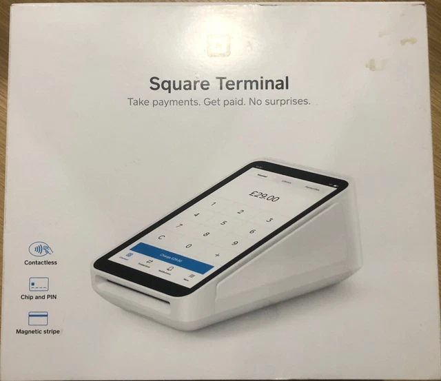 SQUARE TERMINAL CARD Reader Credit Debit Card Terminal £99.00 - PicClick UK