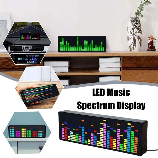 Led Music Audio Spectrum Display Vu Meter Indicator Analyzer Display