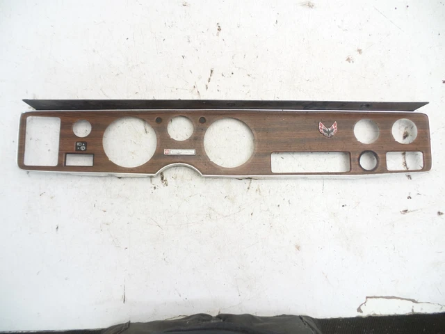 70-81 FIREBIRD TRANS Am Original Gm Wood Grain Dash Bezel EUR 89,08 ...