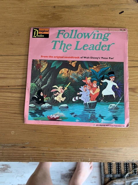 DISNEY’S PETER PAN OST Following the leader /You Can Fly 45 7" vinyl ...