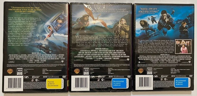HARRY POTTER YEAR 2 4 5 DVD Region 4 Three Movie Set Brand New Daniel ...