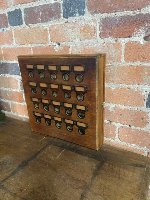 VINTAGE SERVANTS BELL Box Butler Bell Box Room Indicator £325.00 ...