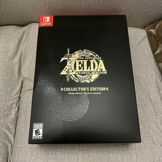 LEGEND OF ZELDA Tears of the Kingdom Collectors Edition Nintendo Switch ...