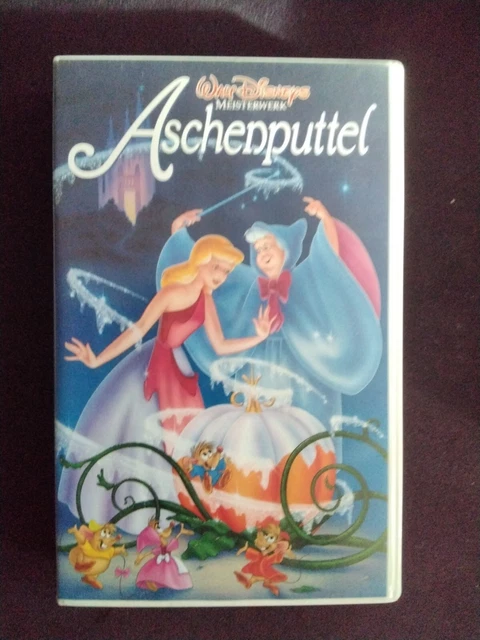 ASCHENPUTTEL, WALT DISNEY Meisterwerke, VHS mit Hologramm, 0410/25 EUR ...