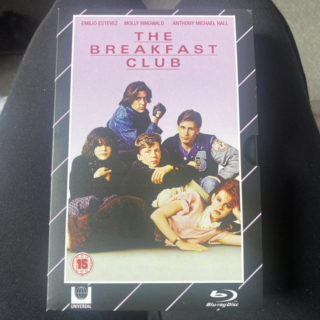 THE BREAKFAST CLUB Bluray Dvd Limited Edition VHS Range collection No ...