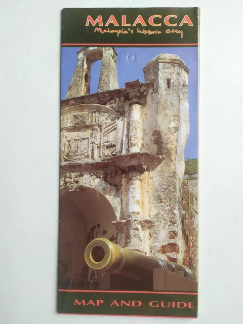 MALACCA TOURIST GUIDE Map £2.99 - PicClick UK