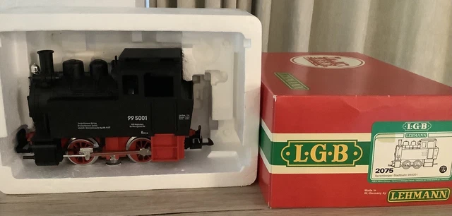 LGB 2075 DAMPFLOK der Spremberger-Stadtbahn mit OVP EUR 179,99 ...