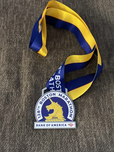 2024 BOSTON MARATHON Medal 128th Marathon 4/15/2024 B.A.A. $154.24 ...
