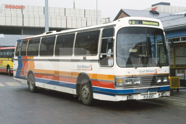 BUS PHOTO - Stagecoach East Midland 38 PJI4317 UHE38Y Leyland Tiger ...