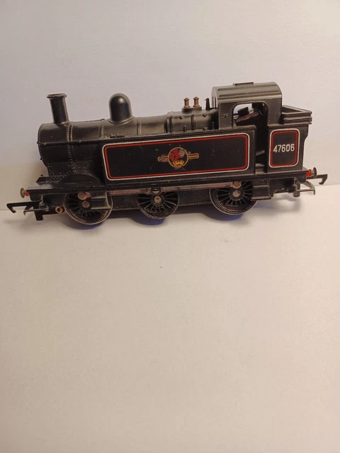 TRIANG HORNBY R52 Jinty Locomotive OO Gauge in BR Black with n/w ...