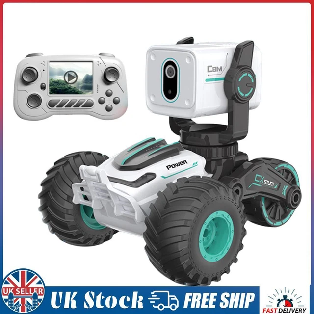 OFF-ROAD VEHICLE RC Stunt Car Remote Control High-Speed Camera Car Gift ...
