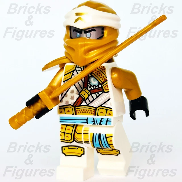LEGO® NINJAGO ZANE Golden Ninja Minifigure Crystalized 71770 71774 ...