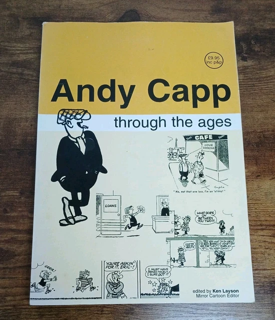 ANDY CAPP: THROUGH the Ages (1950's-1990's) Vintage Comic Strip Book ...