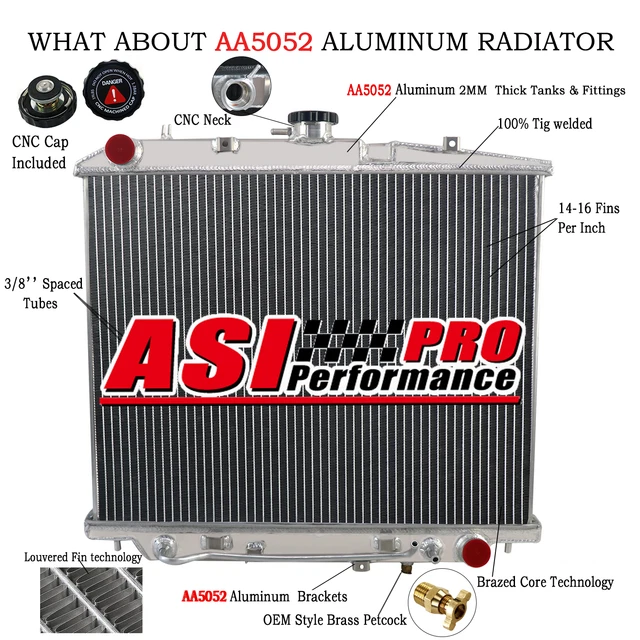 2-CORE.RADIATOR FIT HOLDEN Jackaroo UBS 2/1998-12/2003 2000 Petrol ...