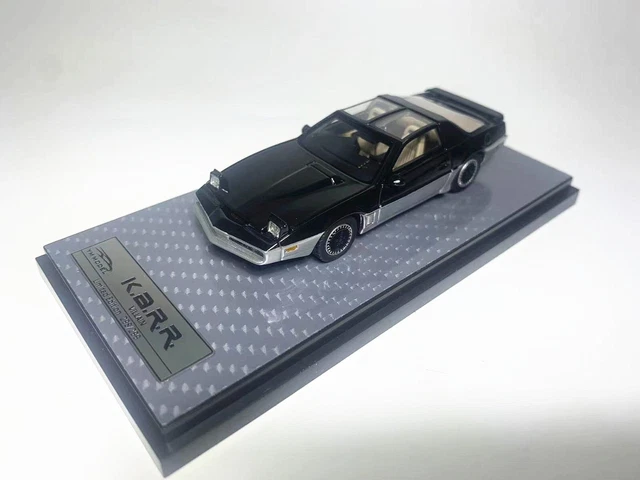YM MODEL 1/64 High Quality Resin Knight Rider KITT&KARR&"Doll Michael ...