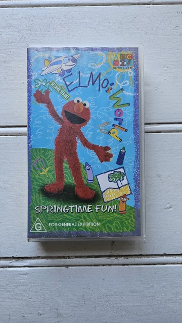 SESAME STREET ELMOS World Springtime Fun VHS 2002 £28.32 - PicClick UK