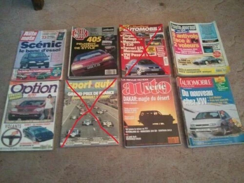 LOT MAGAZINE AUTOMOBILE action auto moto journal option verte EUR 16,00 ...