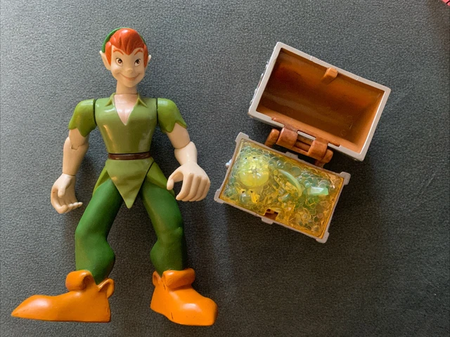 PETER PAN & Treasure Chest Disney Store Adventurers Action Figure Lot 7 ...