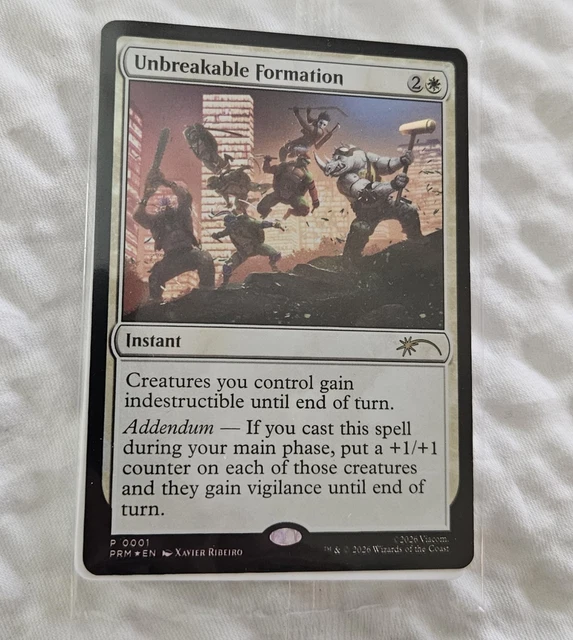 NYCC 2025 EXCLUSIVE MTG Teenage Ninja Turtles TMNT card PROMO Magic ...
