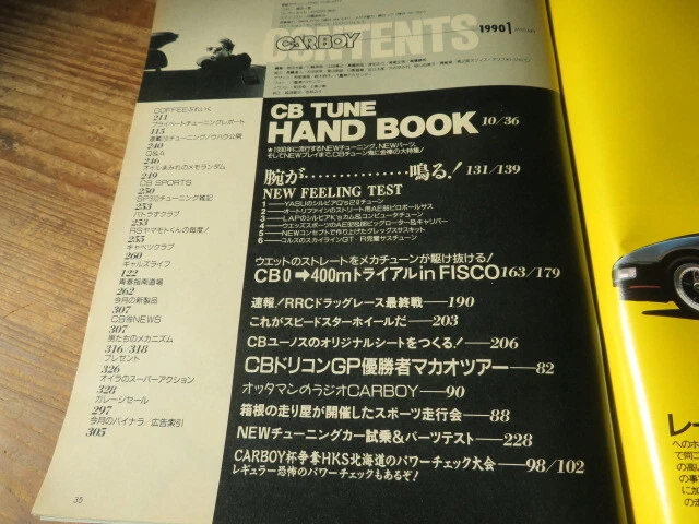 CARBOY 1990 JANUARY Issue Magazine Search Z32 Ma70 Hr31 Fj20Et L7M-G ...