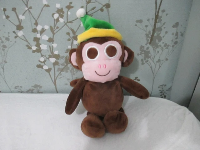 10& XMAS MONKEY Cadbury Buttons Soft Toy Plush From The Chocolate Bar ...