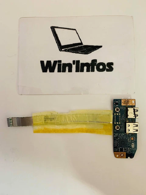 MODULE CARTE USB board connecteur Packard Bell LS11-HR-042FR (P7YS0 ...