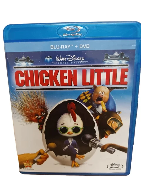 CHICKEN LITTLE (BLU-RAY And DVD, 2005) FREE SHIPPING! FUNNY KIDS ...