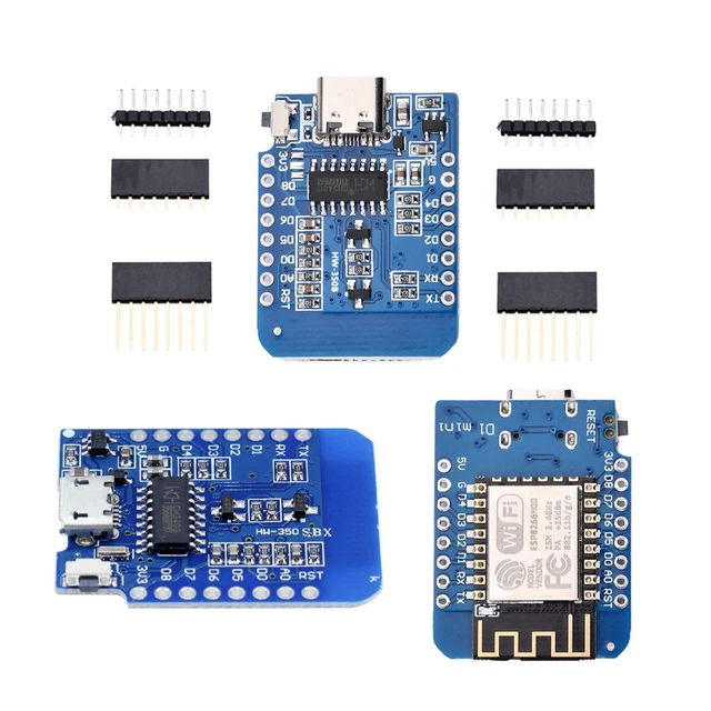 TYPE-C/MICRO-USB ESP8266 ESP12 WeMos D1 WIFI Development Board NodeMCU ...