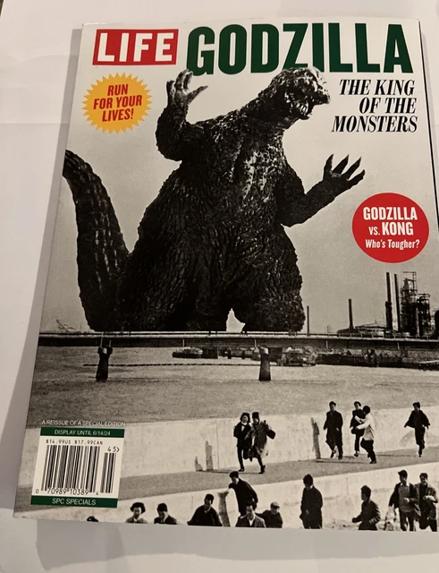 LIFE MAGAZINE GODZILLA The King Of The Monsters Reissue Special Edition ...