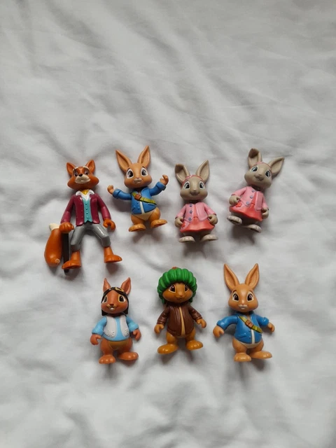 CBEEBIES PETER RABBIT Treehouse Figure bundle Nickelodeon Benjamin Lily ...