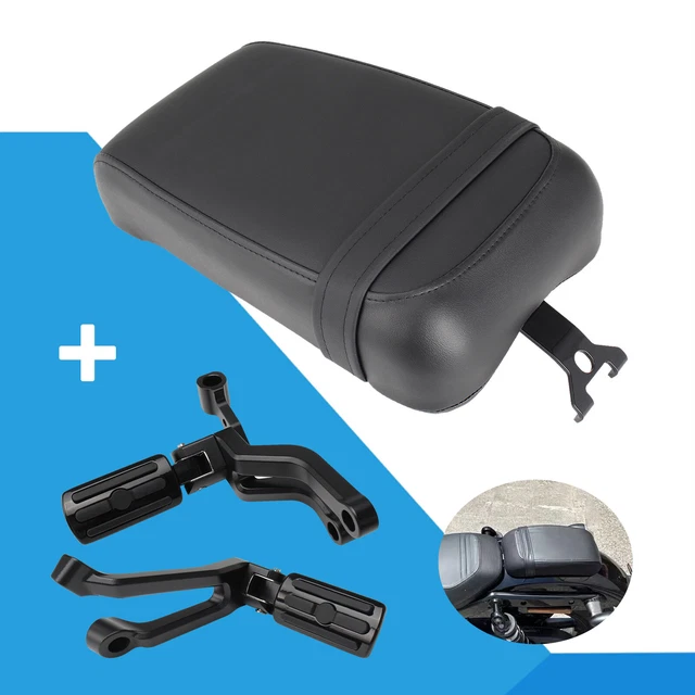 PASSENGER PILLION SEAT For Harley Nightster RH975 Footpegs Mount Peg ...