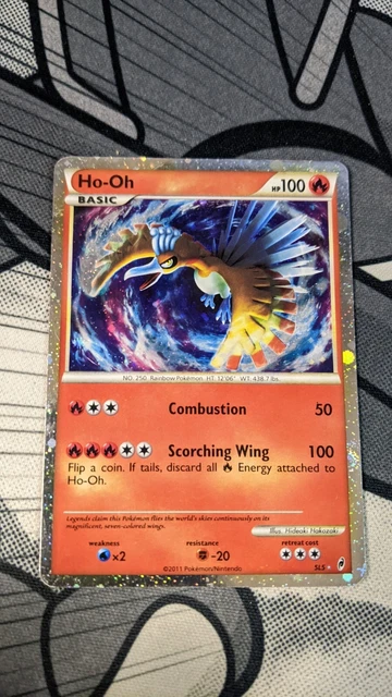 CARTE POKÉMON HO-OH Call of Legends SL5 Shiny Secret Holo Rare 2011 HP ...