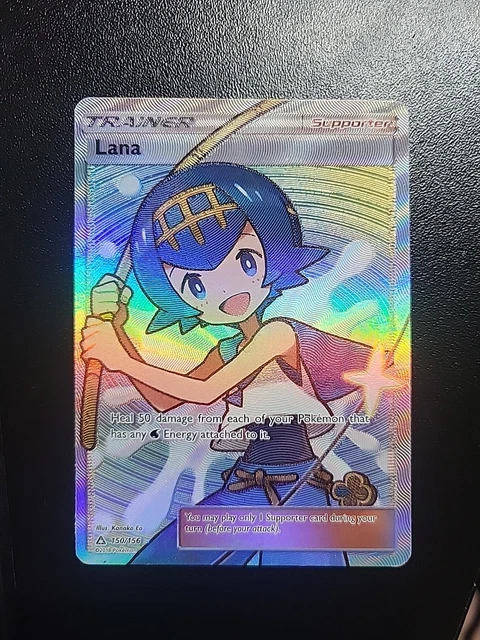 🌊POKEMON TCG: LANA 150/156 Full Art Trainer Ultra Rare Ultra Prism NM🌊 ...